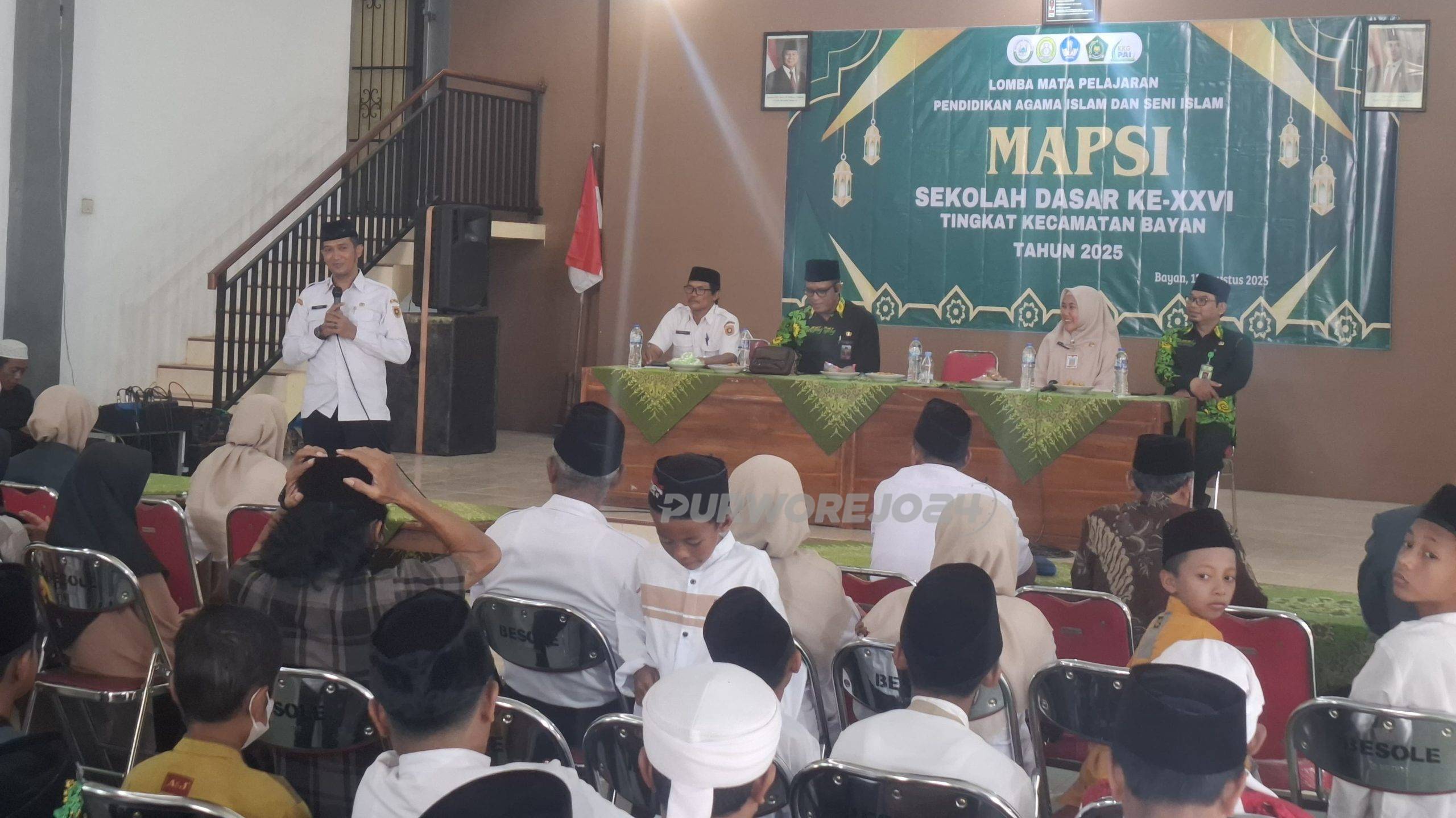 Meriah, MAPSI ke-26 Kecamatan Bayan Diikuti 400 Siswa dari 29 SD, 13 ...